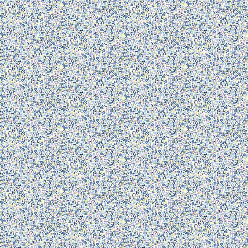 Makower Fabrics | Country Cuttings | Ditsy | Lilac - Fabric – Hollies ...